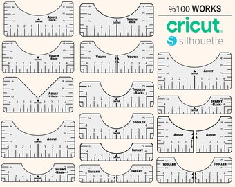 T-shirt Alignment Tool Svg, Tshirt Ruler Svg, T-shirt Alignment Tool ...