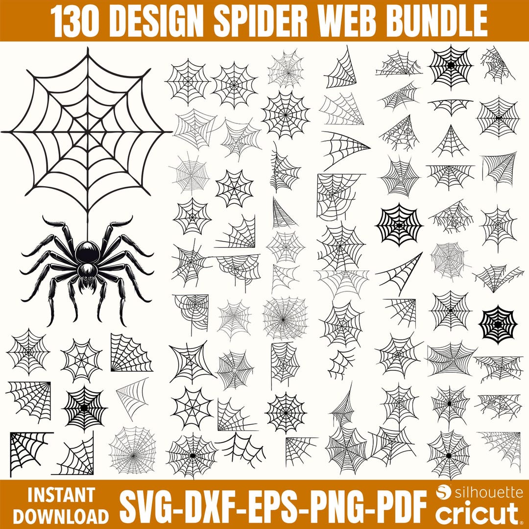 Spider Web Svg, Spider Web Png, Half Web Svg, Spider Web Cut File ...