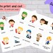 OCCUPATIONS 24 Printable Flashcards Montessori Nomenclature Cards ...