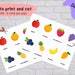 FRUITS 32 Printable Flashcards Montessori Nomenclature Cards Perfect ...