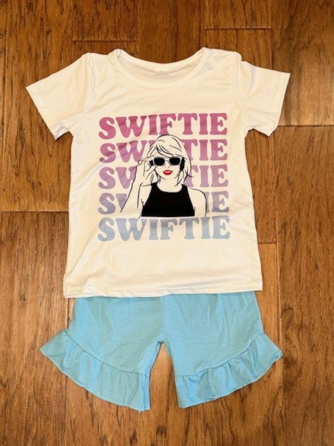 Taylor Swift Inspired Swiftie Eras Shirt & Shorts Set Outfit Spring ...