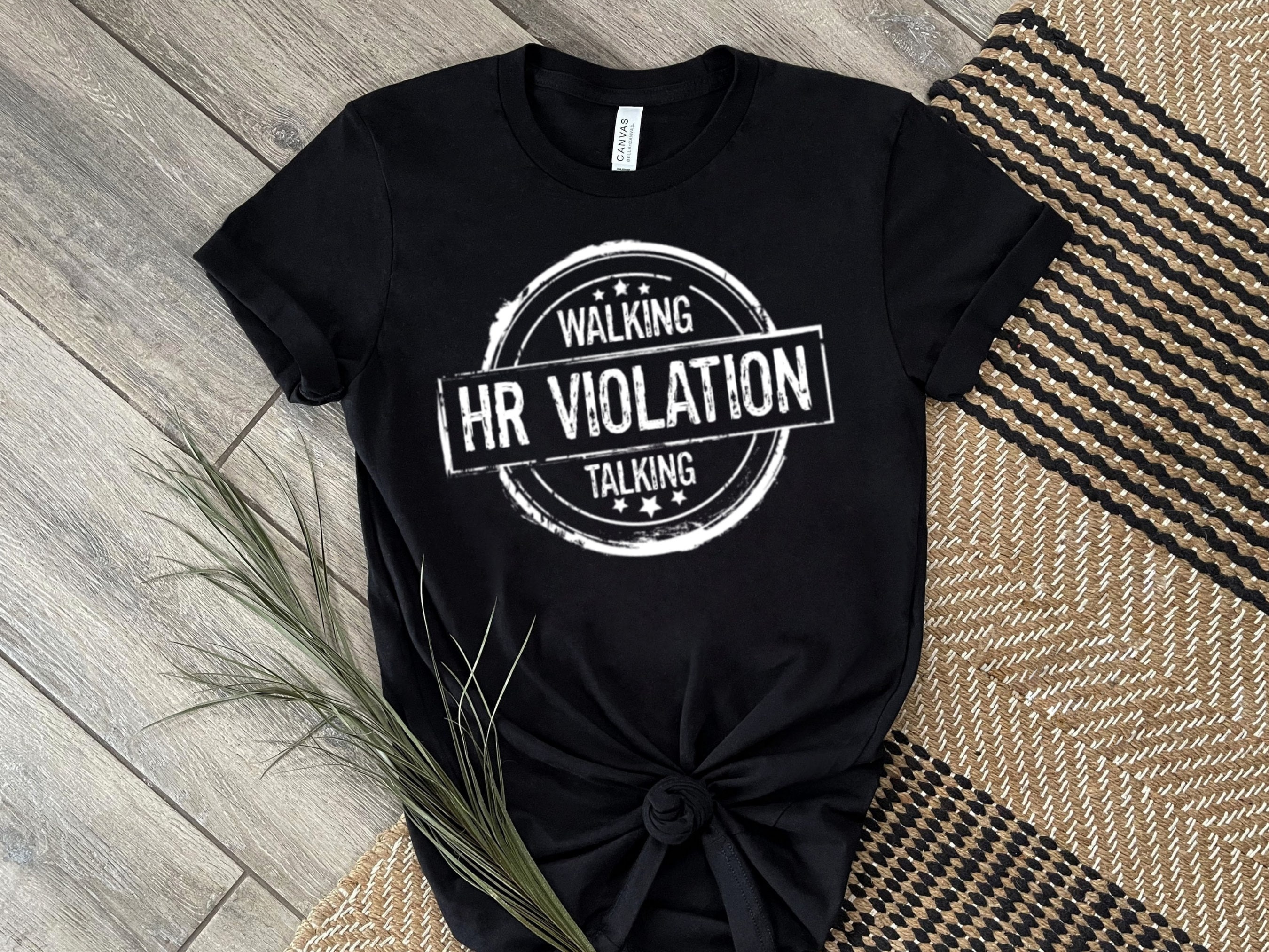 Walking HR Violation Talking Funny Workplace Humor Human Resources PNG ...