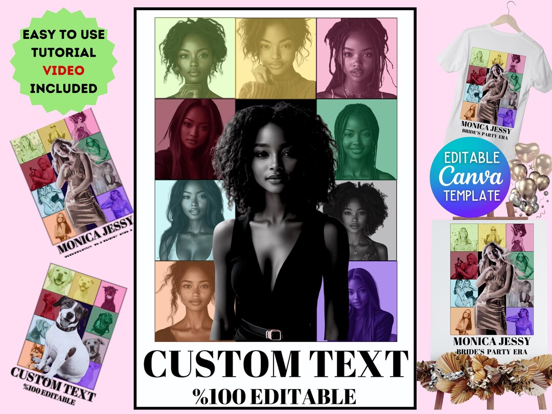 Eras Poster Template Eras Tour Era Poster, Editable Concert Poster ...