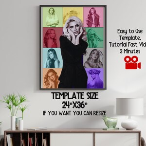 Eras Poster Template Editable Party Poster Your Own Eras Design Theme ...