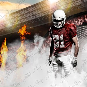 Sport Light Background Fog Backdrops PNG Digital Poster Neon Lights ...