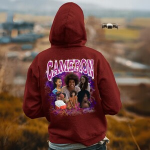 Custom Bootleg Rap Tee Shirt Canva PNG, Editable Template, Photo ...
