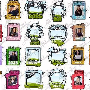 2025 Graduation Senior Canva Frames Template 2025 Grad Editable ...