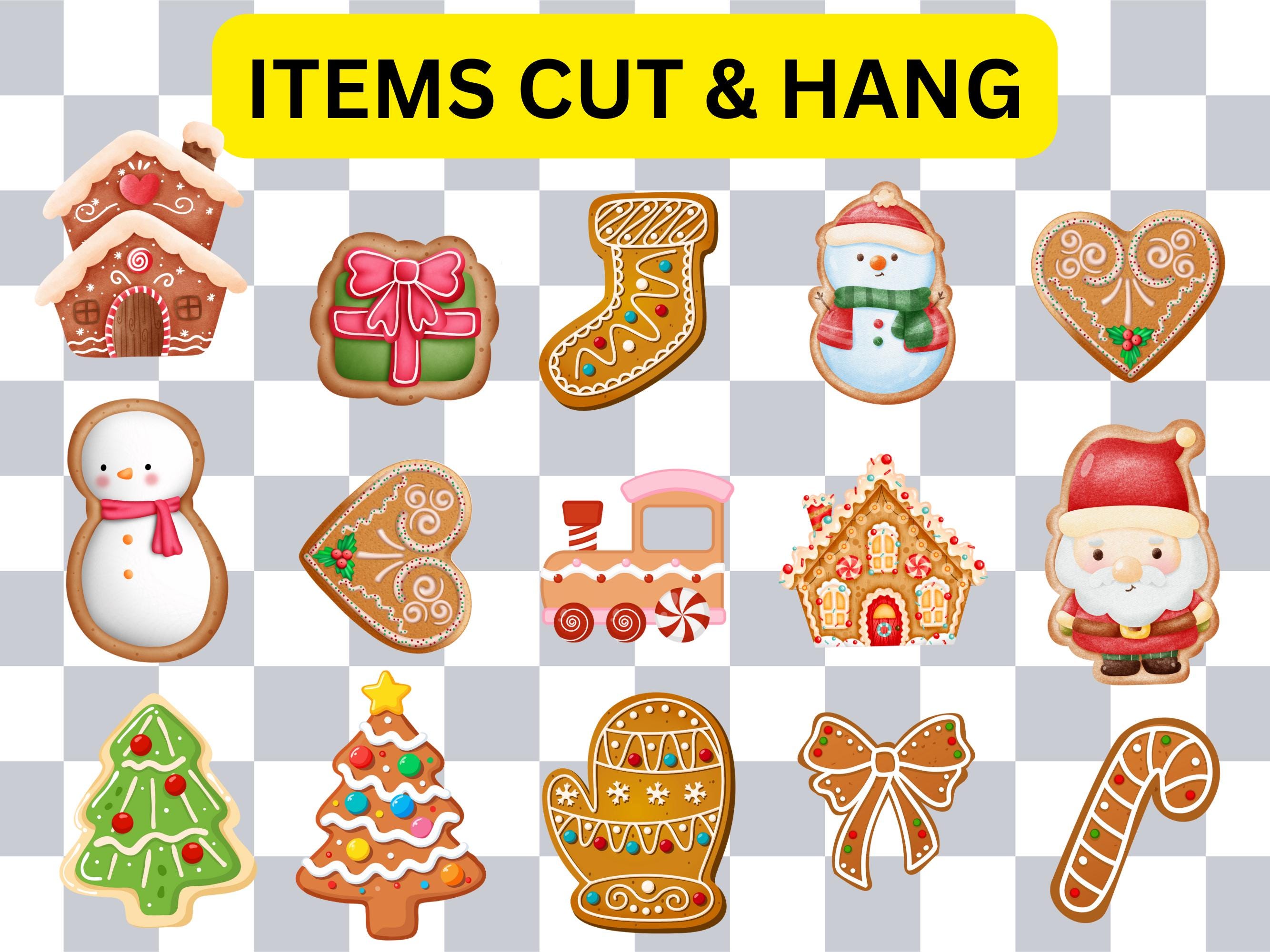 Gingerbread Winter Bulletin Board Kit Classroom Decor: Christmas Class ...