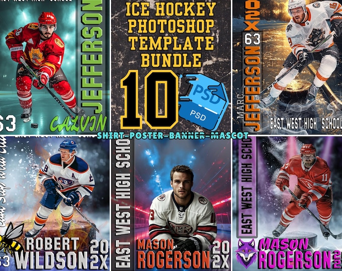 Photoshop Hockey Poster Templates, PSD Sports Photography-templates ...