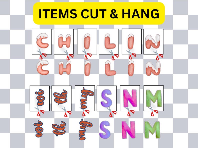 Chillin With My Snowmies Winter Bulletin Board Kit: Printable Snowman ...