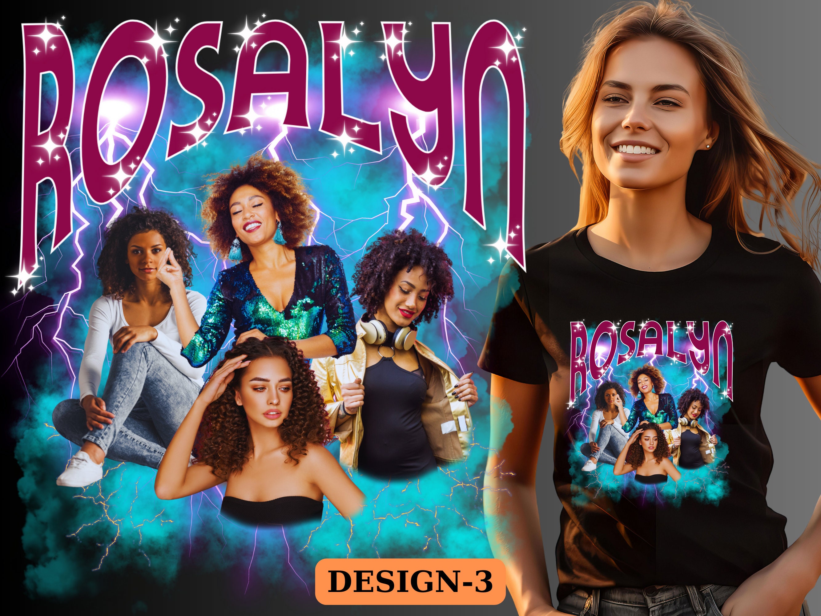 Custom Your Own Bootleg Template 3 Bundle Bootleg Shirt Template Custom ...