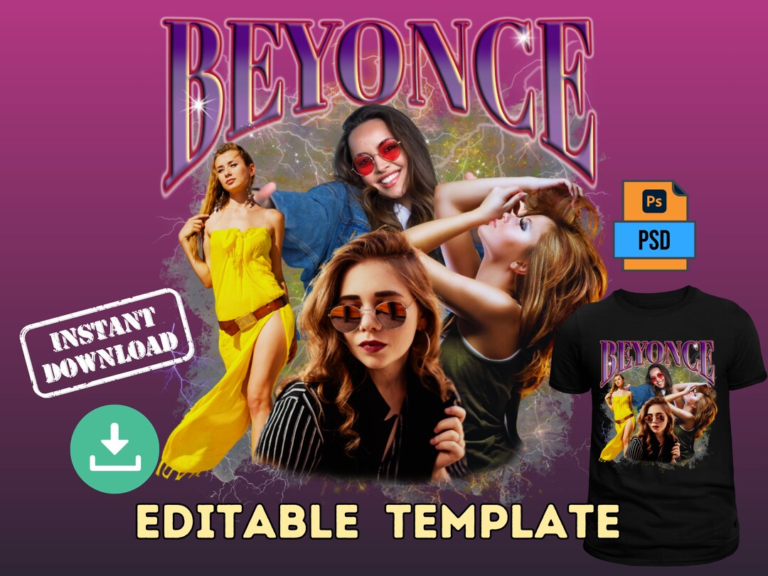 Bootleg Shirt Template Custom Tshirt Design Bootleg Template Editable ...