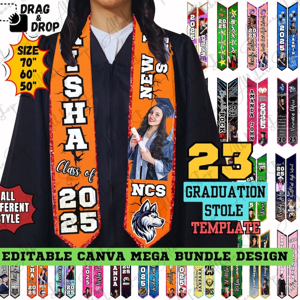 Sash Template - Etsy