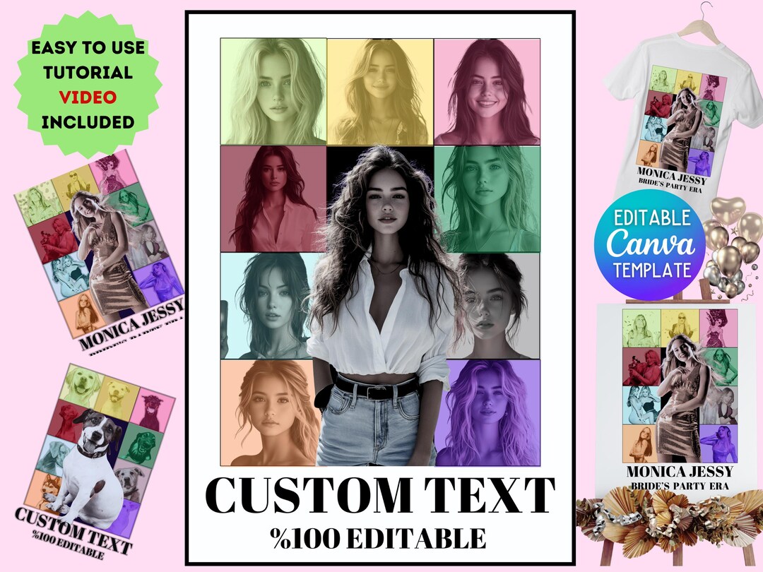 Era Poster Eras Template Eras Tour PNG, Eras Themed Birthday Party ...