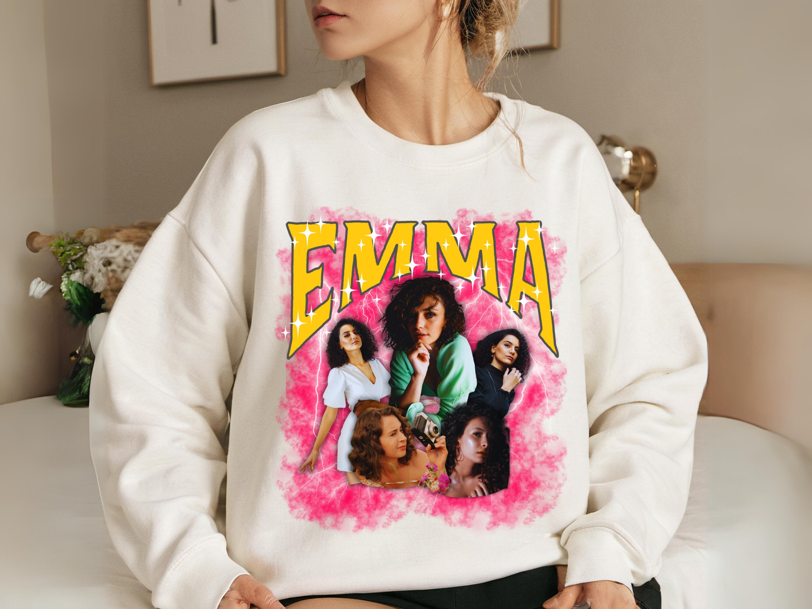 Custom Bootleg Shirt Template CANVA PNG Design Your Own Hoodie Drag and ...