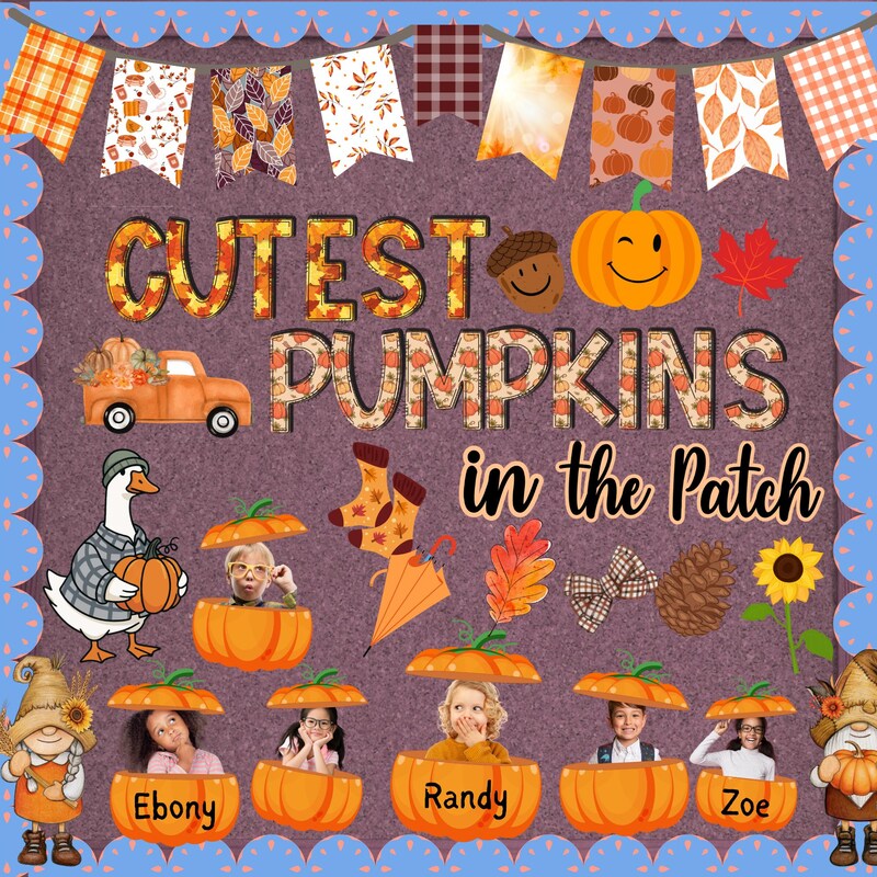 Pumpkin Door Decor - Etsy