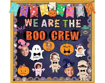 Halloween Bulletin Board, October Bulletin Board, Classroom Decoration ...