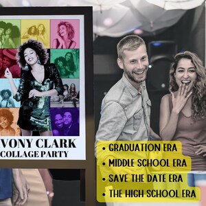 Eras Poster Template Editable Canva Design Theme Party Invitation Color ...