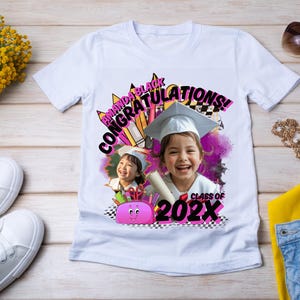 Prek Kid Grad Printable Graduation Canva Template, Class of 2025 Kids ...