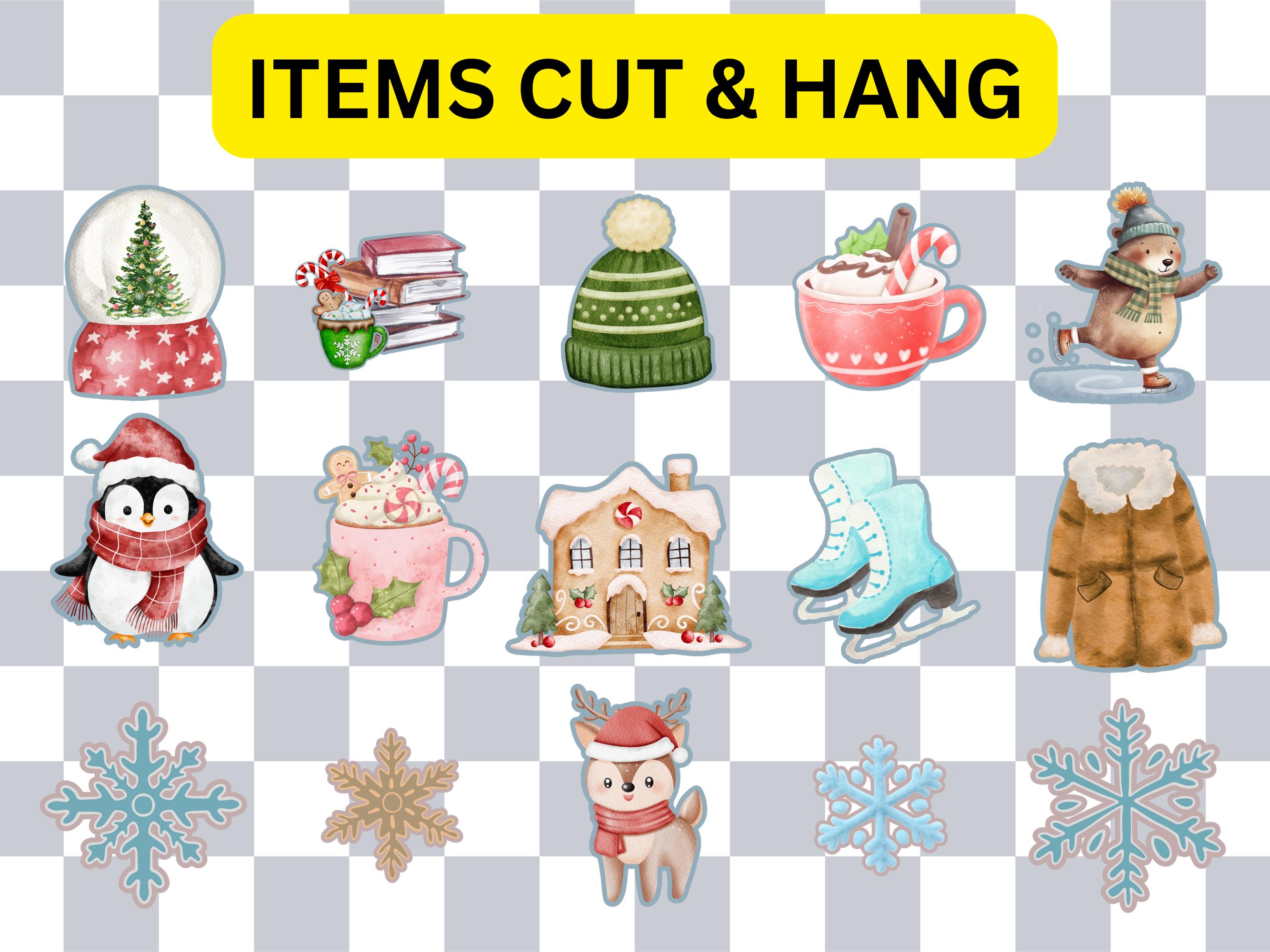 Chillin With My Snowmies Winter Bulletin Board Kit: Printable Snowman ...