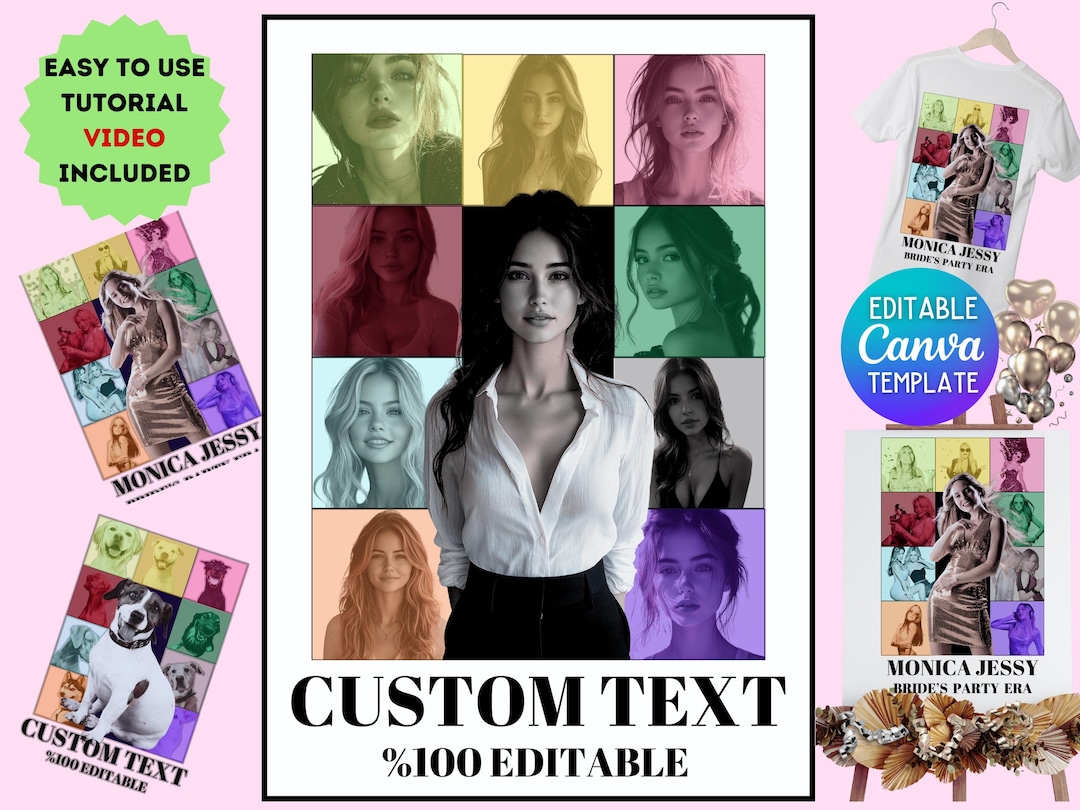 Eras Poster Template Eras Tour Era Poster, Editable Concert Poster ...