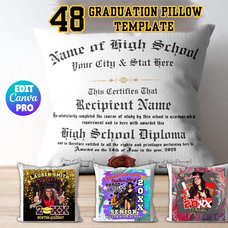 Graduation Pillow - Etsy
