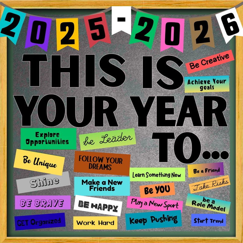 Back to School Bulletin Board - Etsy