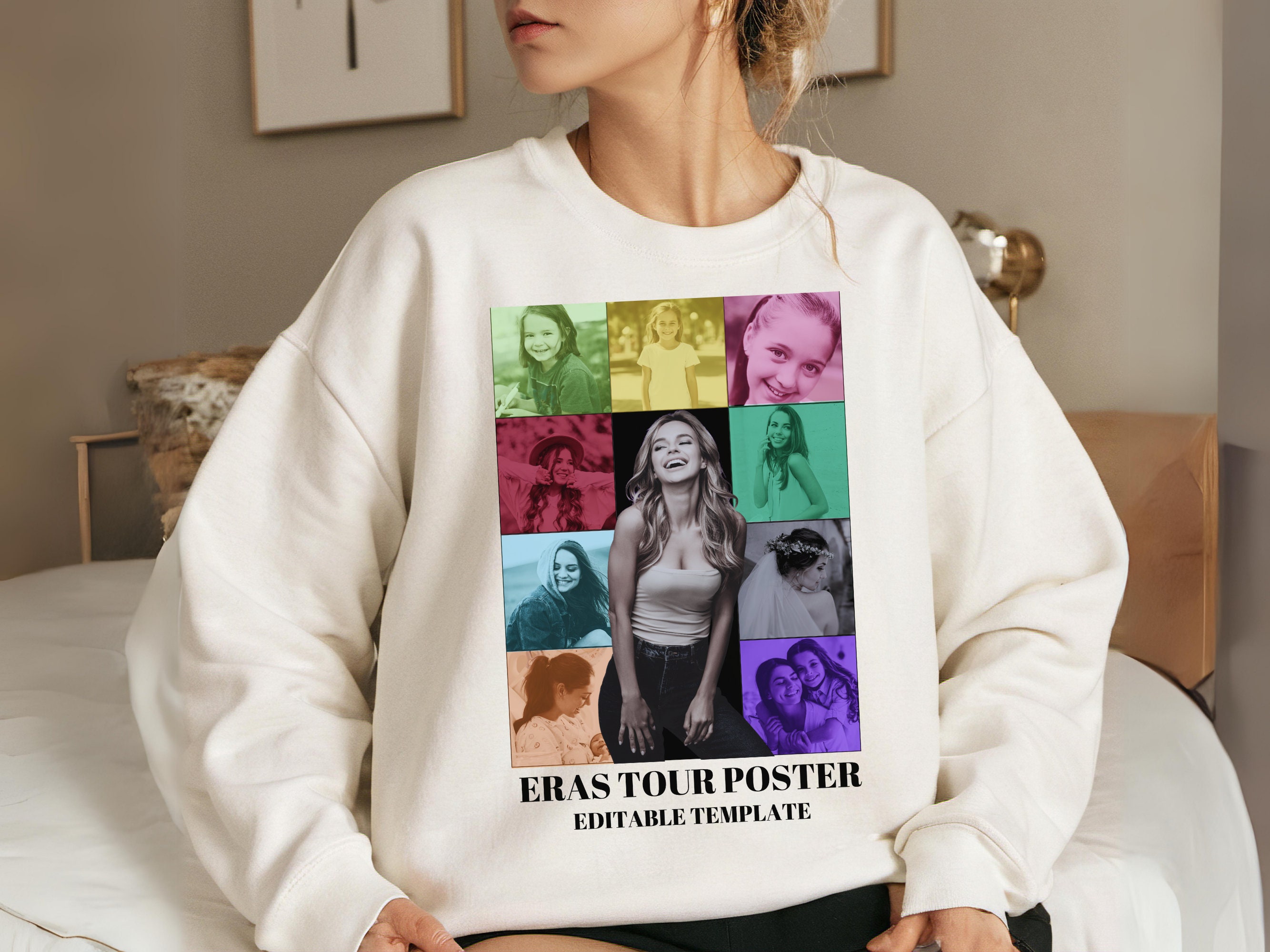 Eras Tour Photo Collage Poster Template Editable Canva Design (24x36 ...
