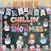 Chillin With My Snowmies Winter Bulletin Board Kit: Printable Snowman ...