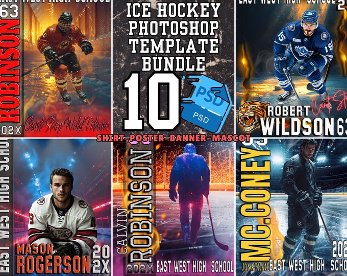 Photoshop Hockey Poster Templates, PSD Sports Photography-templates ...