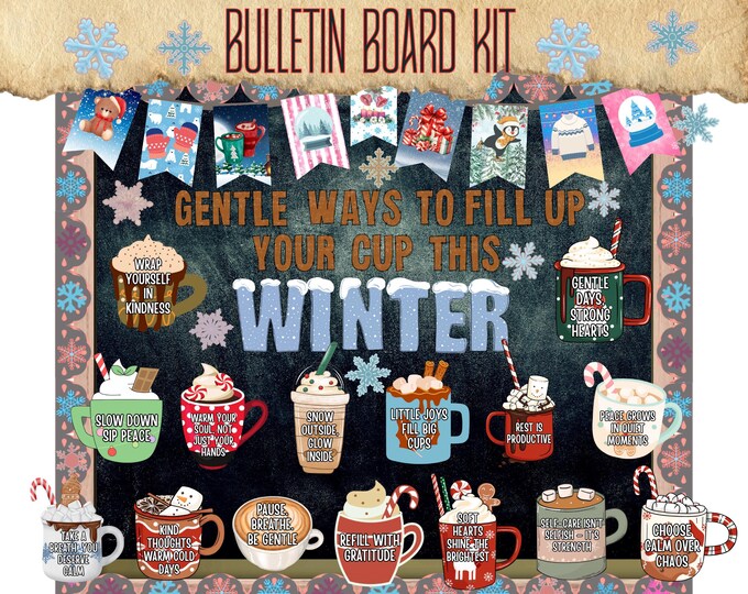 Mental Health Bulletin Board Kits/sel/social Emotional Learning/school ...