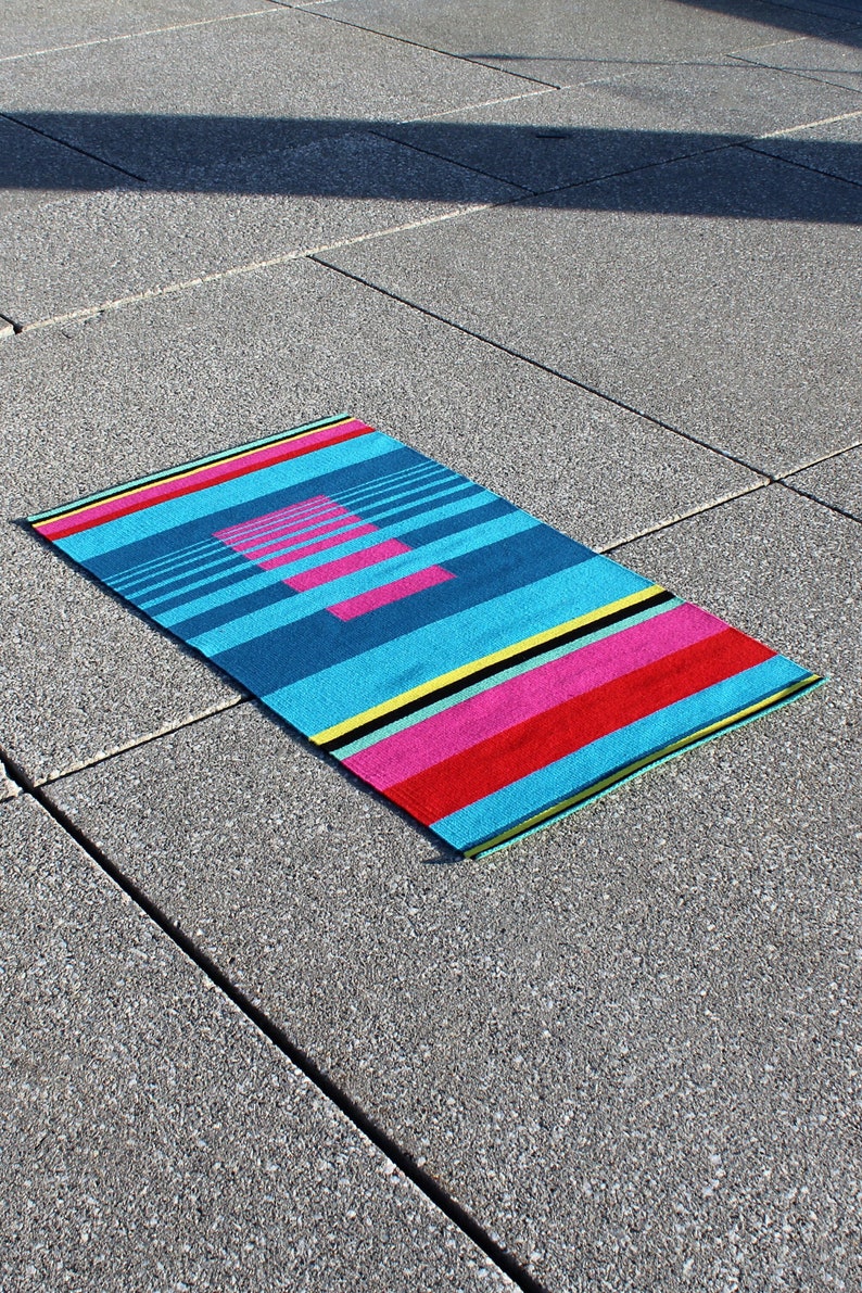 Pink Coil Rug - Etsy