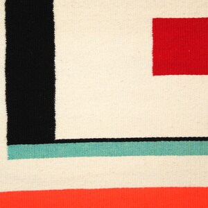 Handwoven Rug Color Blocks Rug - Etsy