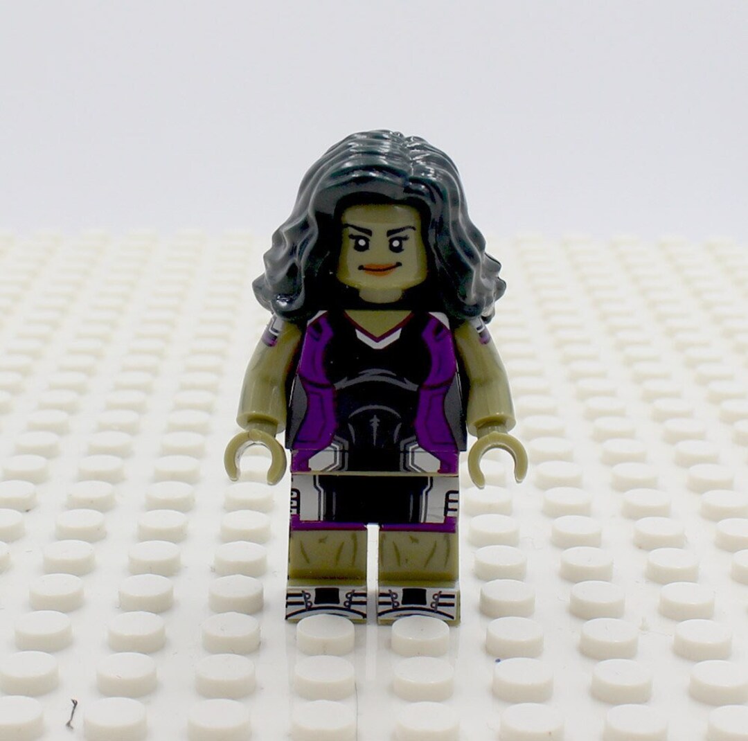 Custom Made She-hulk Minifigure Super Hero Movie She Hulk Mini - Etsy