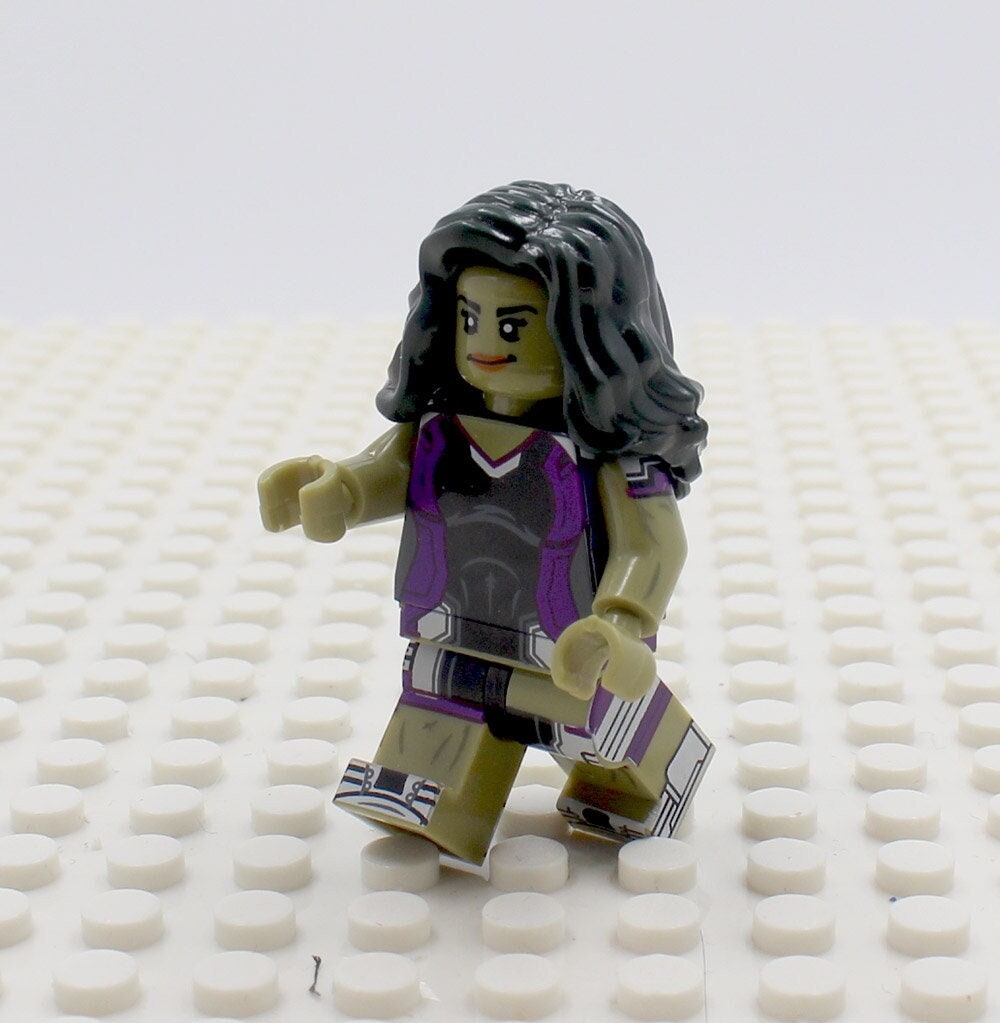 Custom Made She-hulk Minifigure Super Hero Movie She Hulk Mini - Etsy