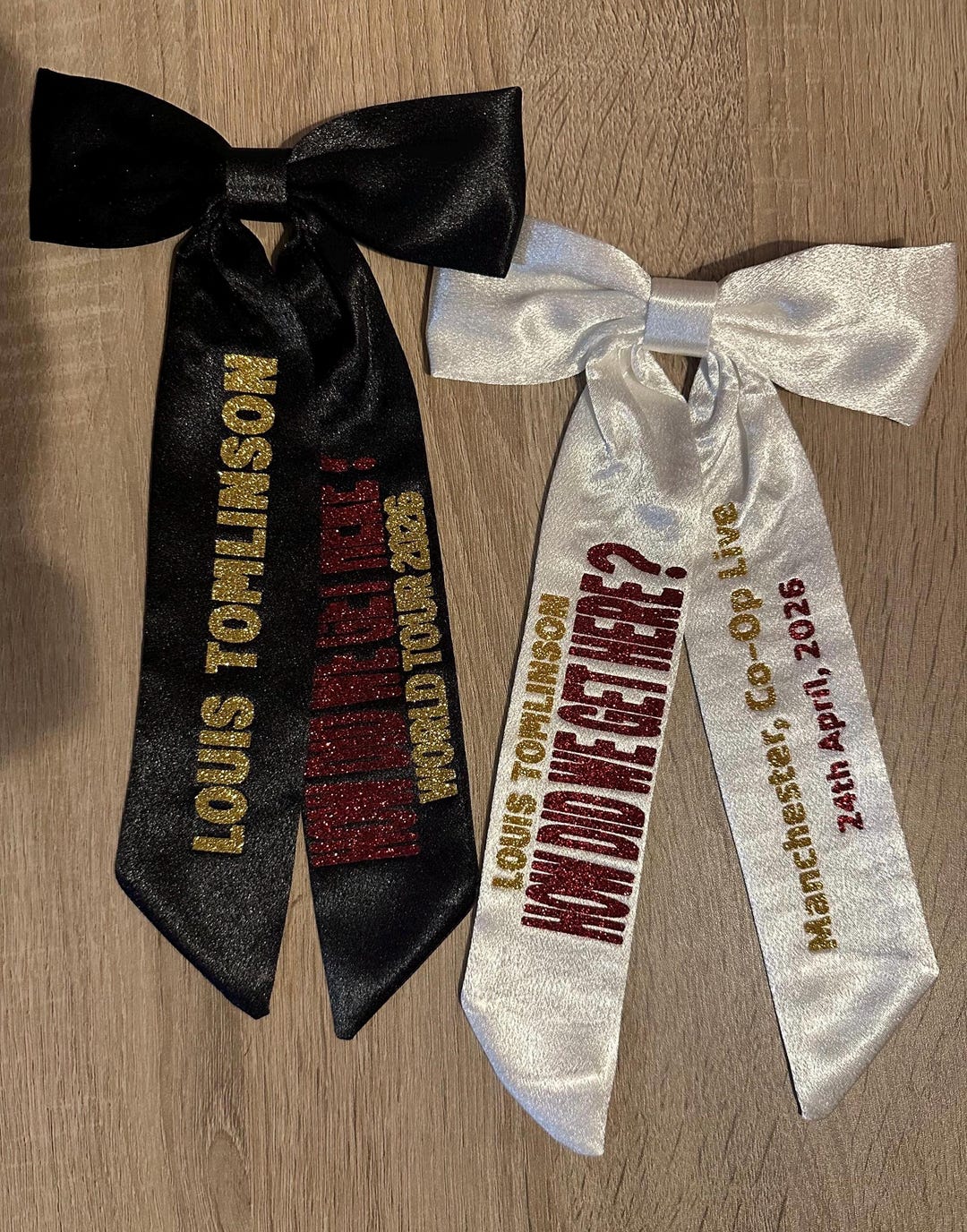 Louis Tomlinson How Did We Get Here? Hair Bows - Etsy UK