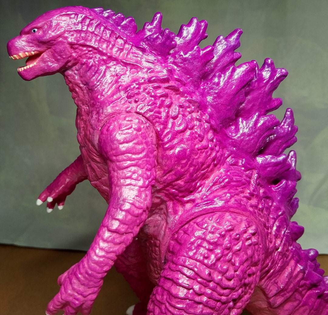 Barbiezilla 6 Godzilla Figure Repaint 2019 Burning Godzilla W/ Custom ...