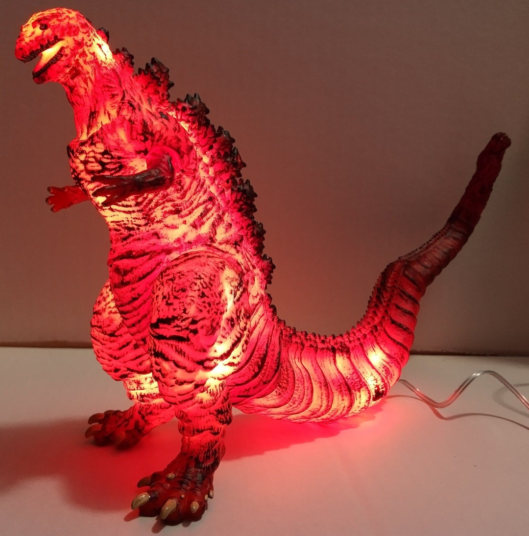 Night Light Shin Godzilla Customized 6 Vinyl Figure With - Etsy