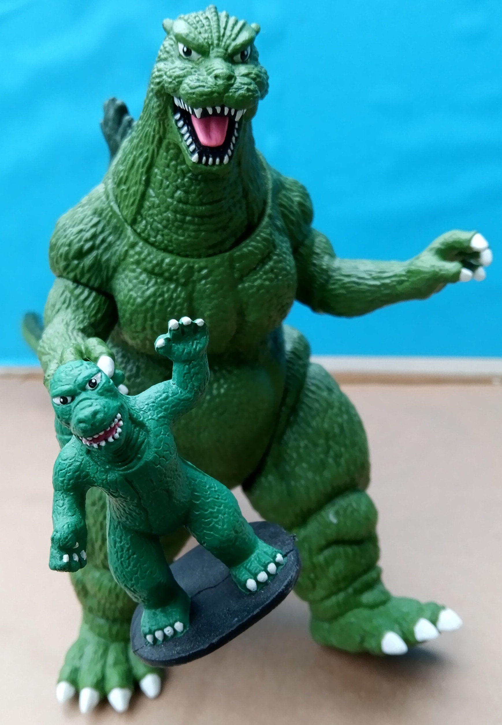 Hanna-barbera Version Godzilla Figure Repaint W/ 'godzooky customized 6 ...