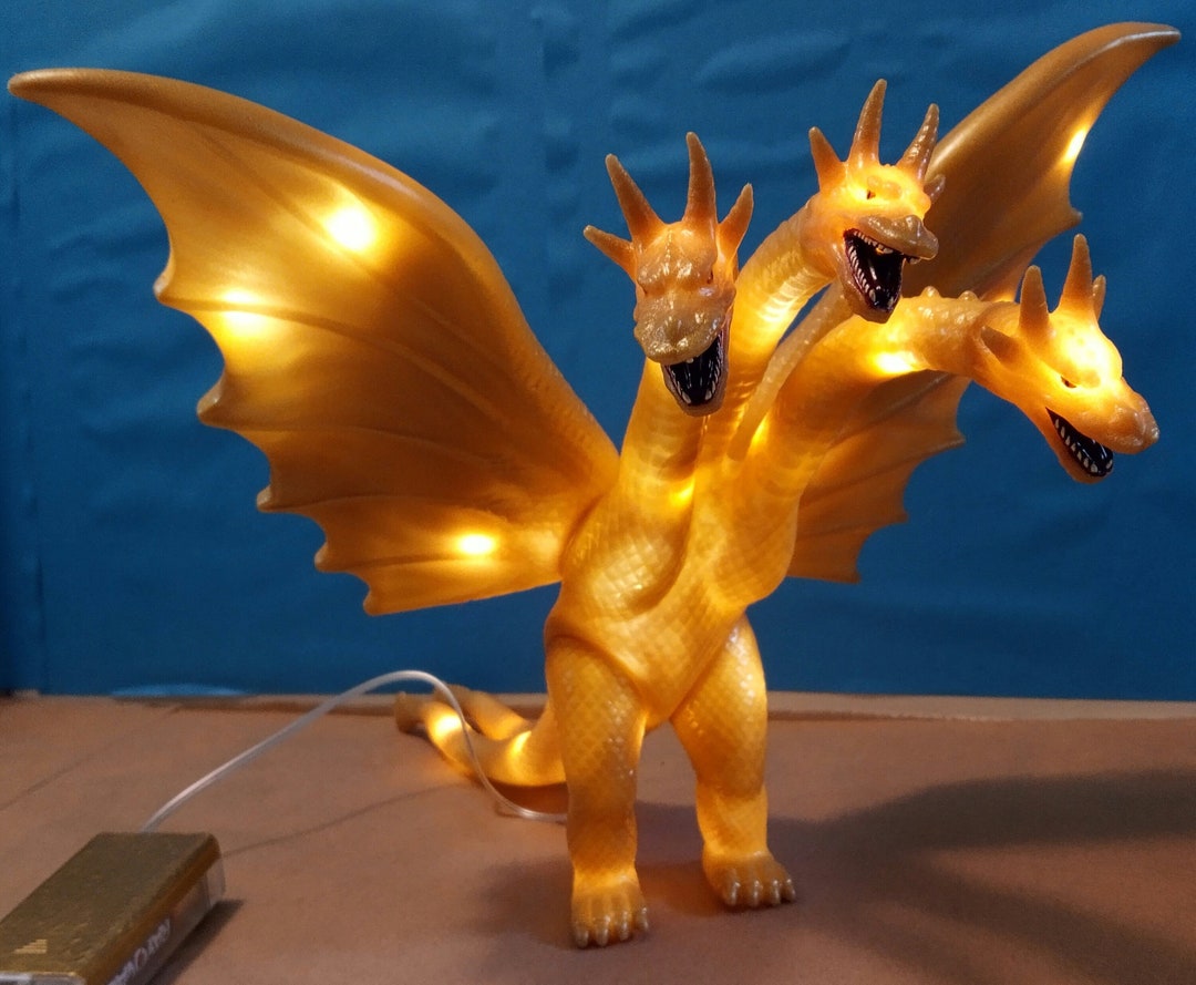 King Ghidorah Night Light 6 Customized Vinyl Figure With Battery ...