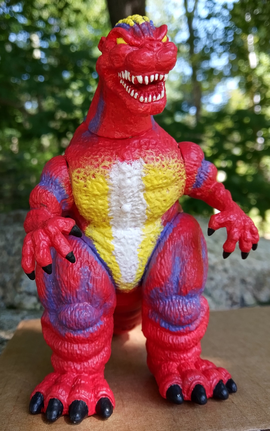 Trendmasters 5 Godzilla Figure Custom Repaint Godzilla - Etsy