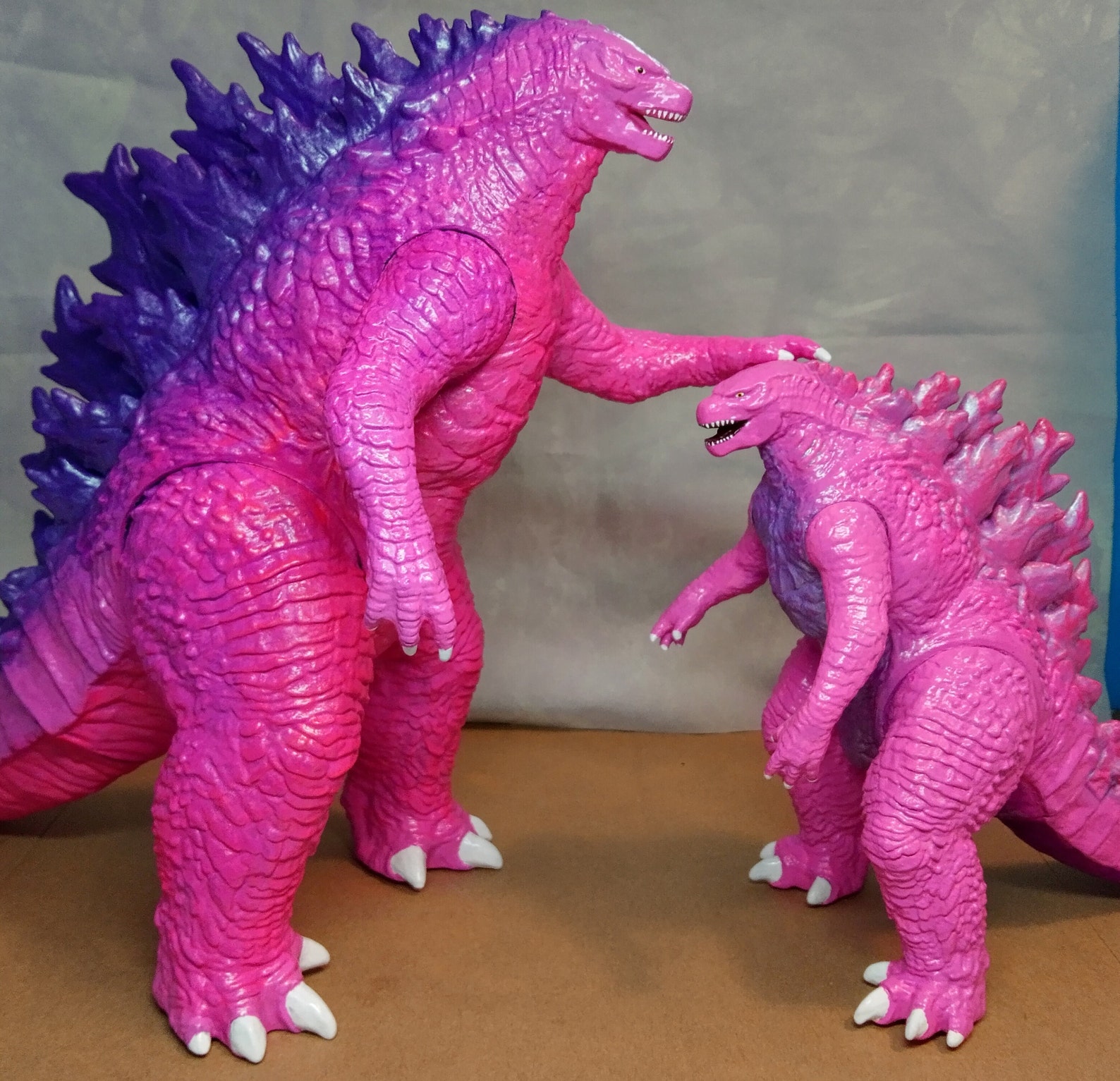 Mega 'barbiezilla' 8 Godzilla 2019 Version Custom Repainted Vinyl ...