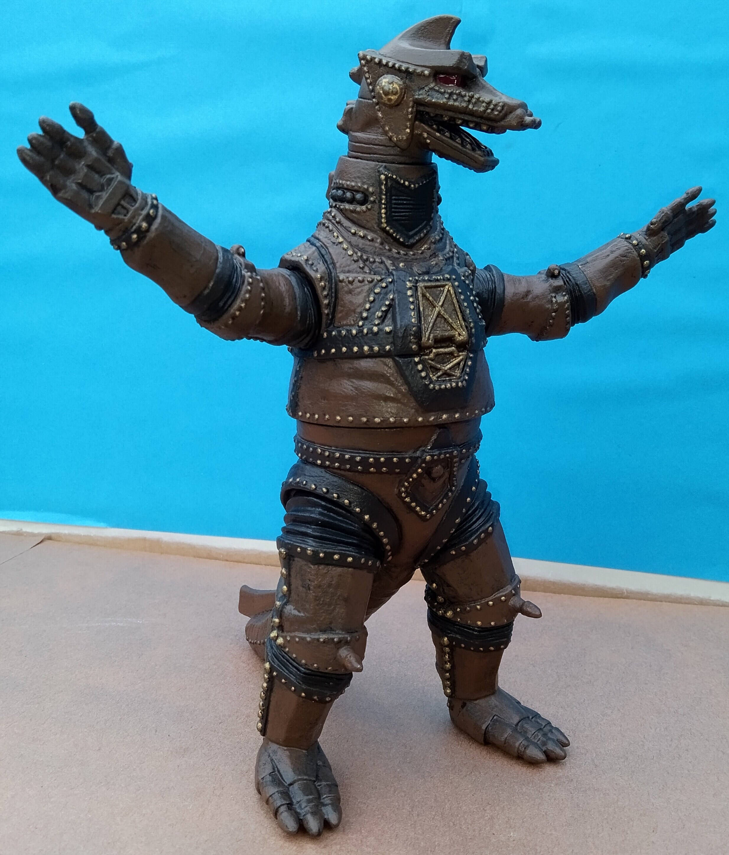 Steampunk Mechagodzilla Custom 6 Figure Repaint - Etsy
