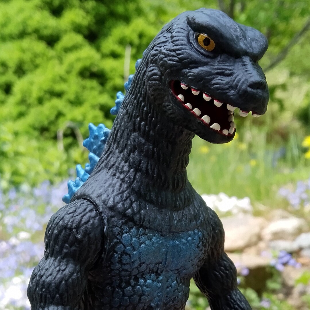 Imperial 6 Godzilla Figure Custom Repaint Vintage 1985 Vinyl Toy - Etsy