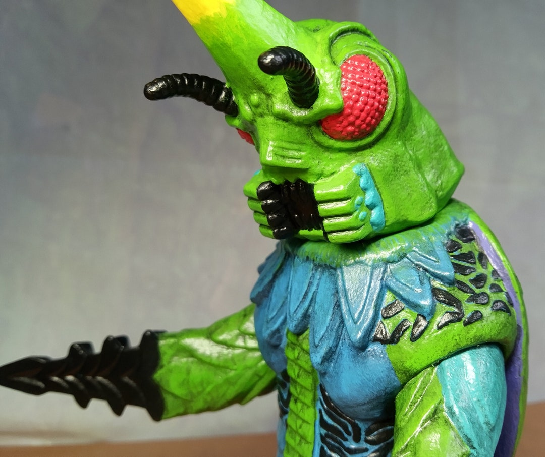 Doom Island Megalon 6 Custom Bandai Vinyl Figure Repaint trendmasters ...