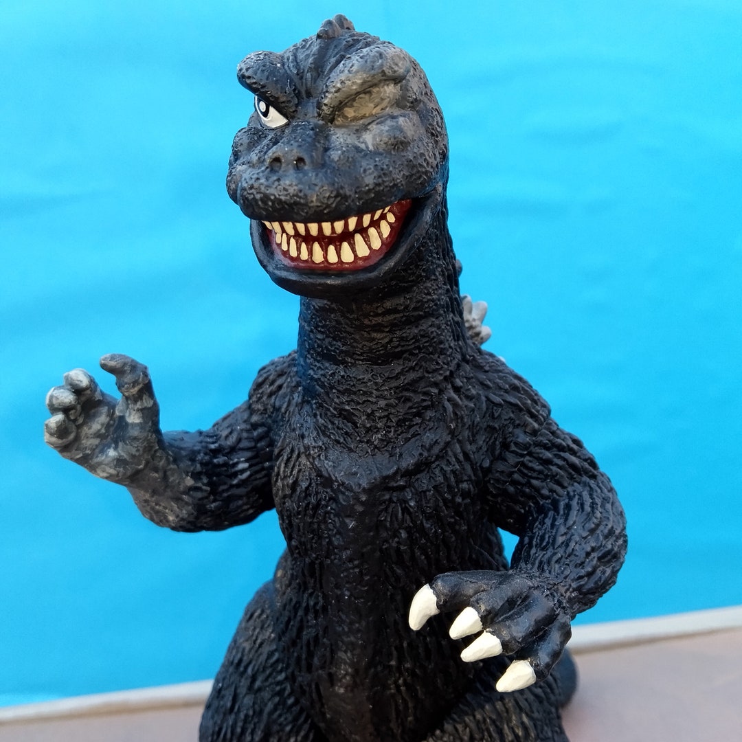 Battle Damaged Godzilla 1971 godzilla Vs. Hedorah Customized Bandai ...