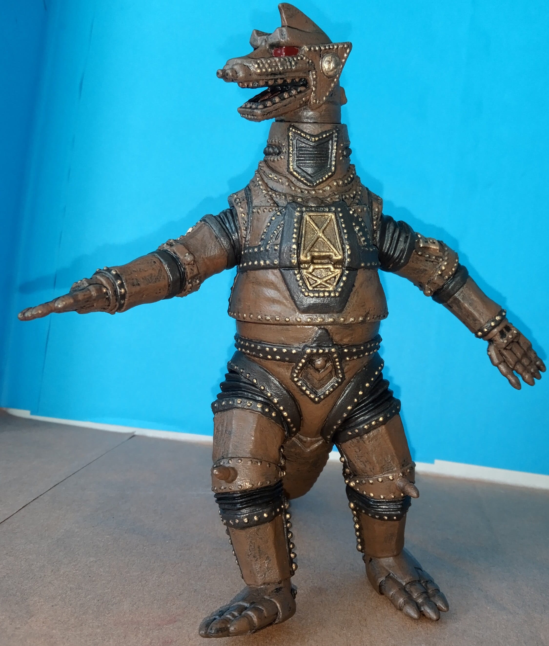 Steampunk Mechagodzilla Custom 6 Figure Repaint - Etsy