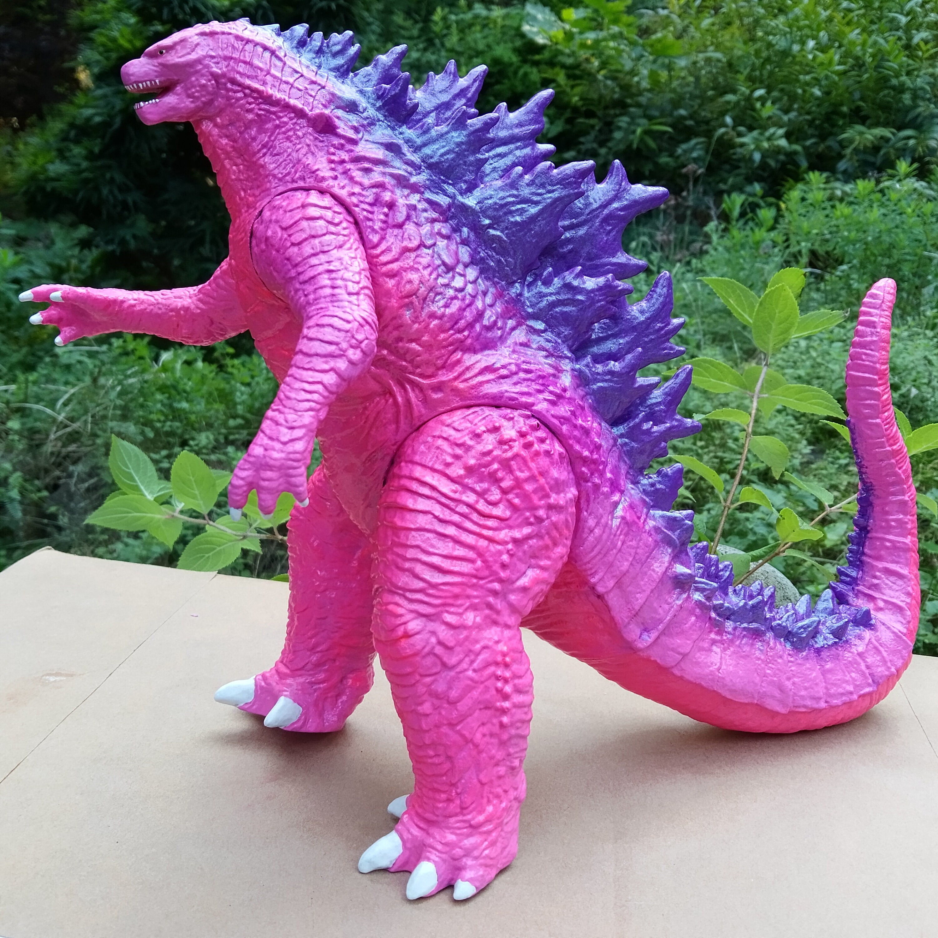 Mega 'barbiezilla' 8 Godzilla 2019 Version Custom Repainted Vinyl ...