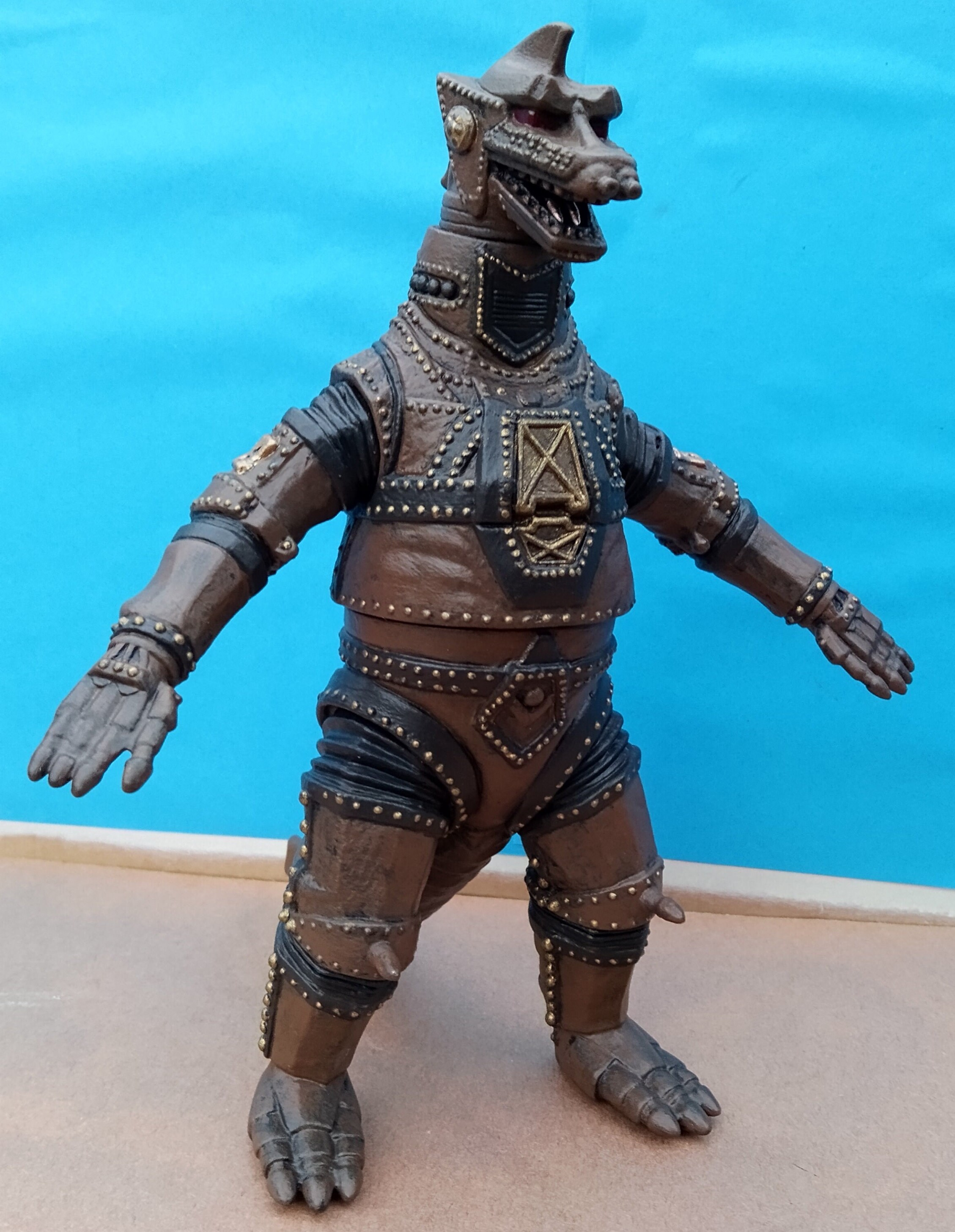 Steampunk Mechagodzilla Custom 6 Figure Repaint - Etsy
