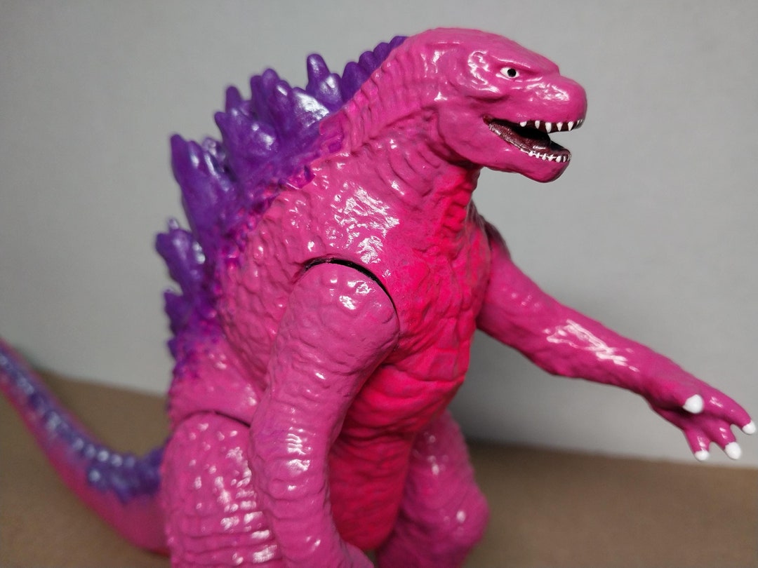 Barbiezilla - 6" Godzilla Figure Repaint (2019 Burning Godzilla W ...